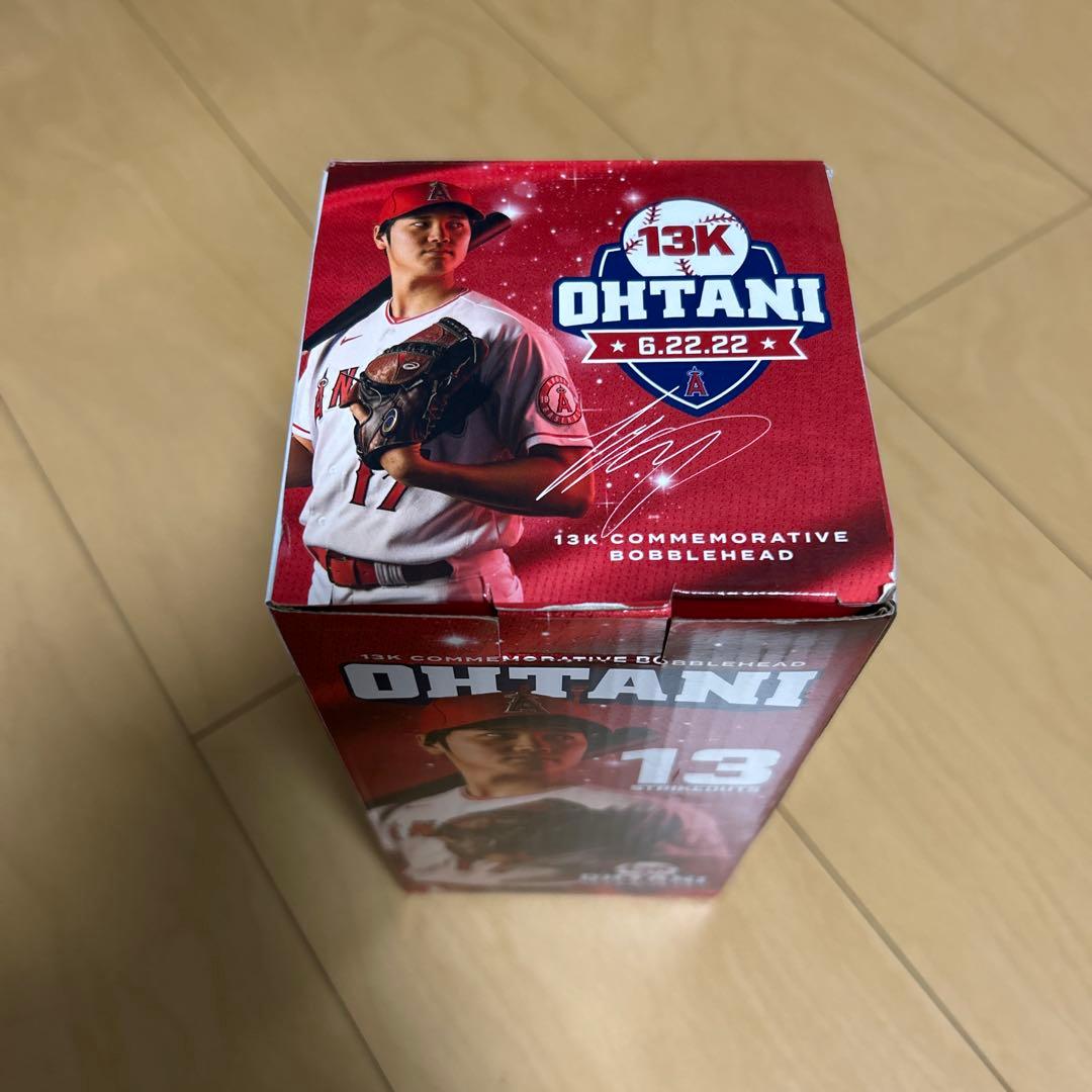 【即購入ok!!】大谷翔平　エンジェルス　13奪三振　 非売品ボブルヘッド 新品
