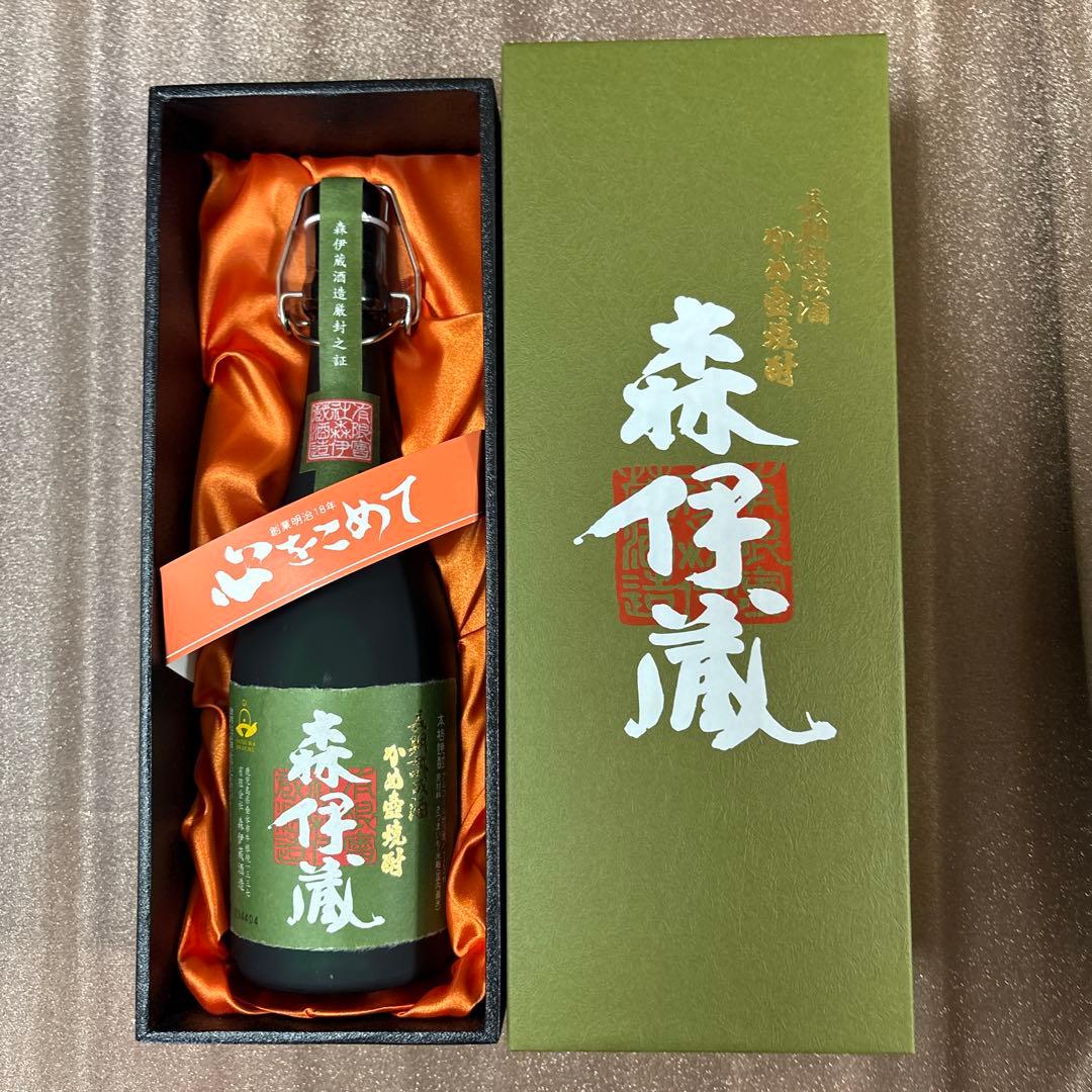 鹿児島産　極上　森伊蔵　長期熟成酒　かめ壺焼酎　720ml