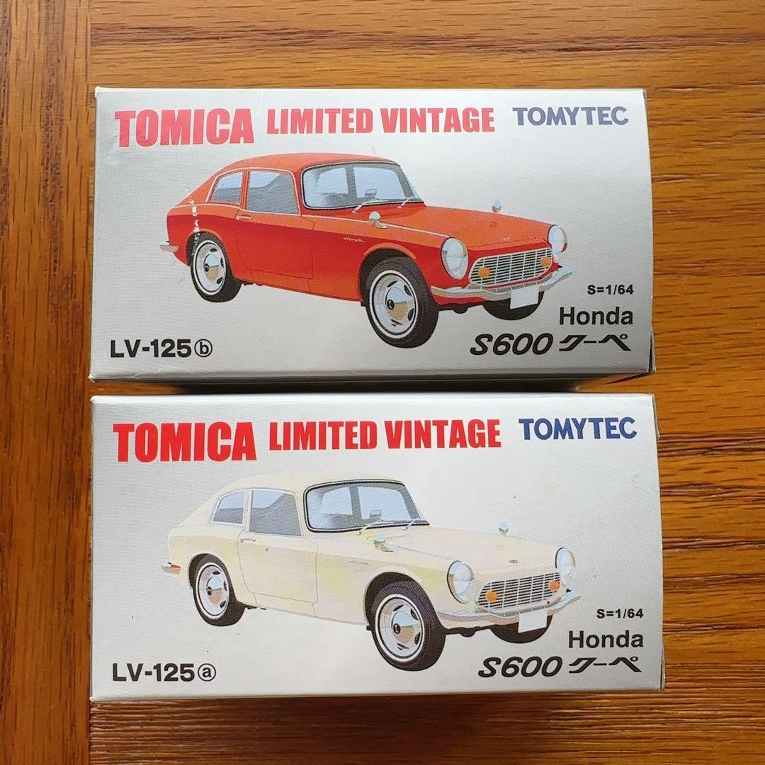 未開封トミカリミテッドヴィンテージLV-125a/b Honda S600クーペ