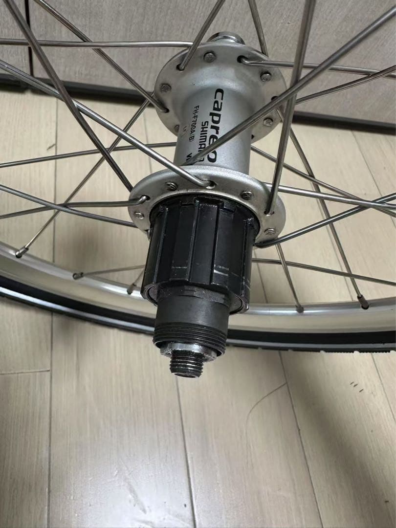 BIRDY リアホイールSHIMANO CAPREO FH F700A ハブ