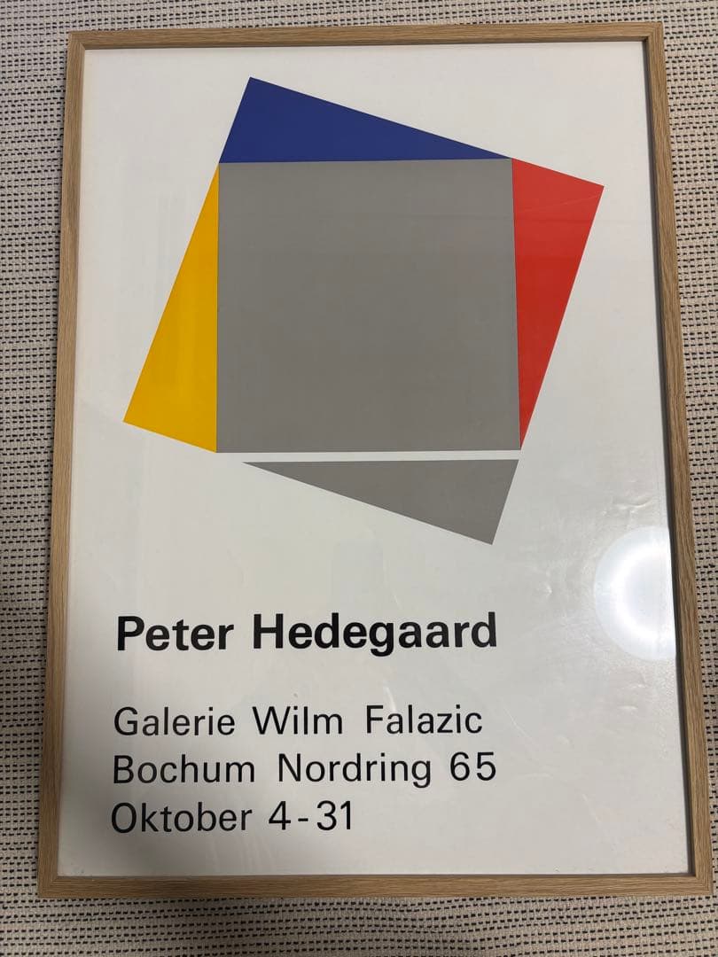 Peter Hedegaard 展示ポスター