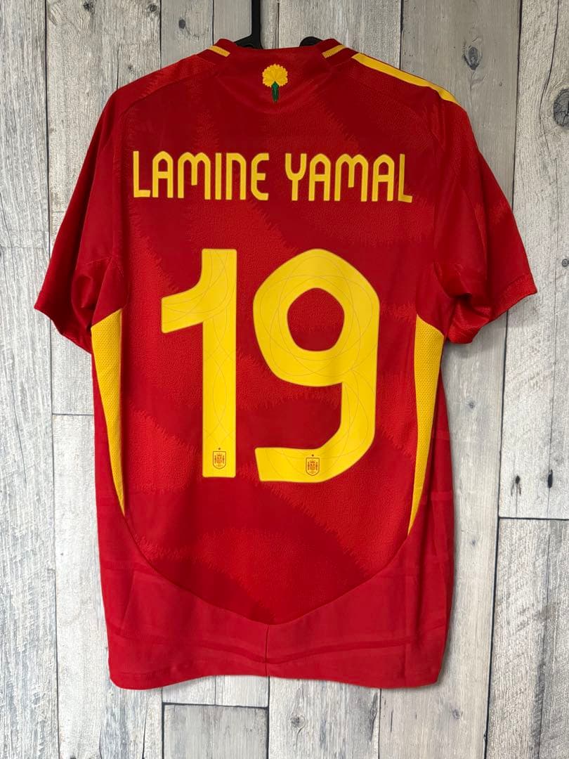スペイン代表 24/25ホーム オーセンティックLamine Yamal 19