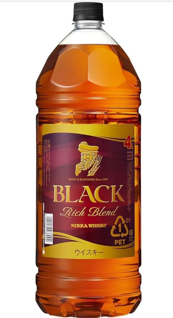 ブラックニッカ　リッチブレンド　4L ×2本