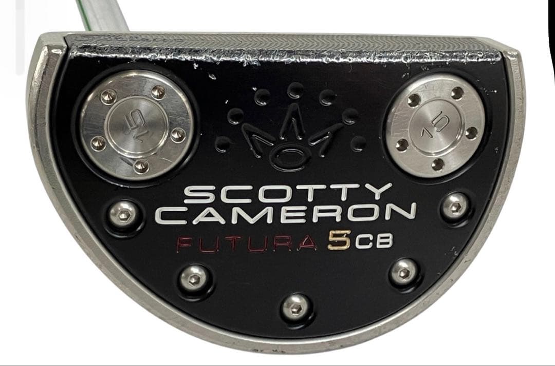 稀少レフティ！Scotty Cameron FUTURA 5CBパター34インチ