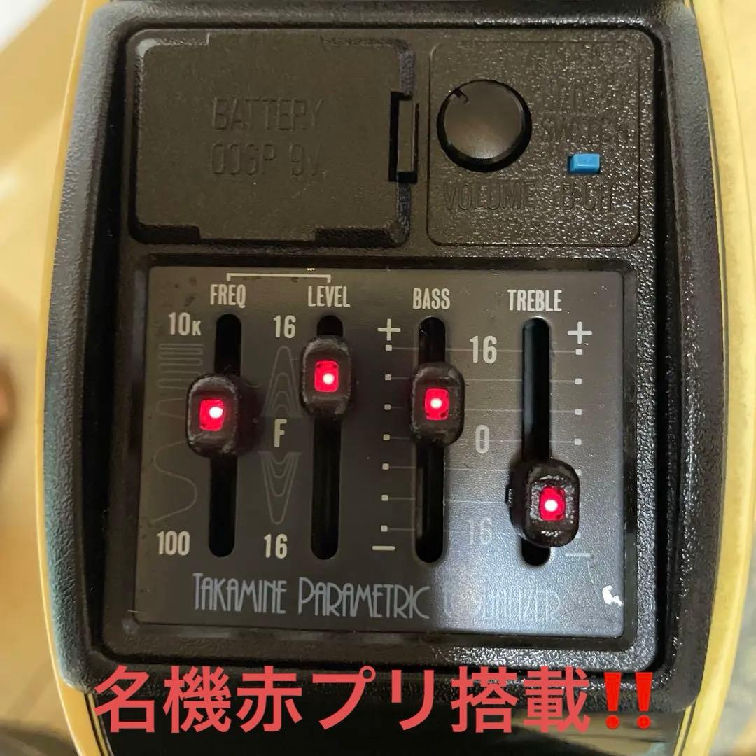 エレアコ Takamine NPT-110長渕剛愛用❗️名機通称「赤プリ」搭載‼️