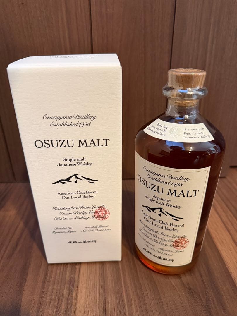 ウイスキー OSUZU MALT American oak barrel
