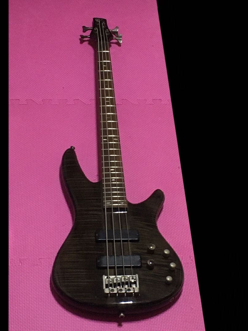 Ibanez SR900FM バルトリーニ 虎杢 貝 スルーネック エレキベース