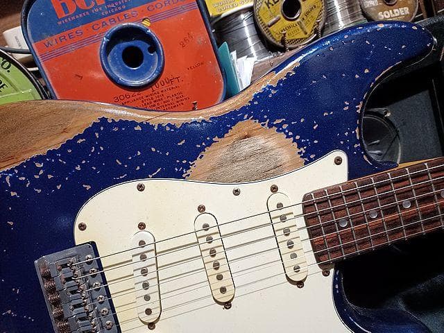 ★Custom Relic JewelBlue Stratocaster ★