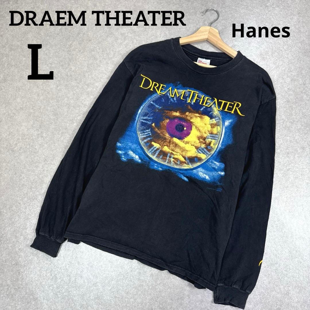 希少 90s DREAM THEATER バンド ロングTシャツ 当時物 L