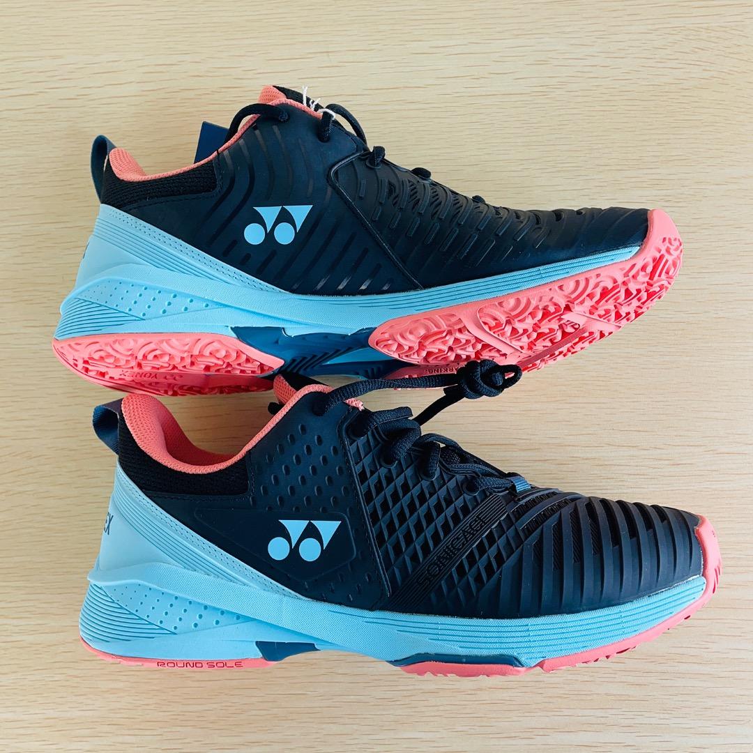 【未使用】YONEX 24.5cm パワークッション ソニケージ 3 メン GC