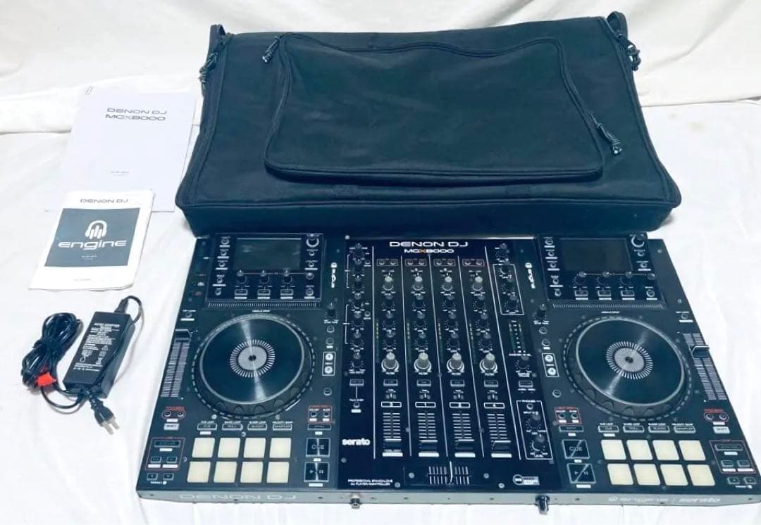 DENON DJ MCX8000 コントローラー 動作良好 専用ケース付き