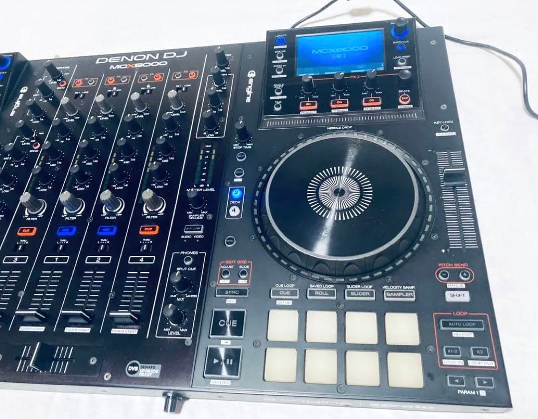 DENON DJ MCX8000 コントローラー 動作良好 専用ケース付き
