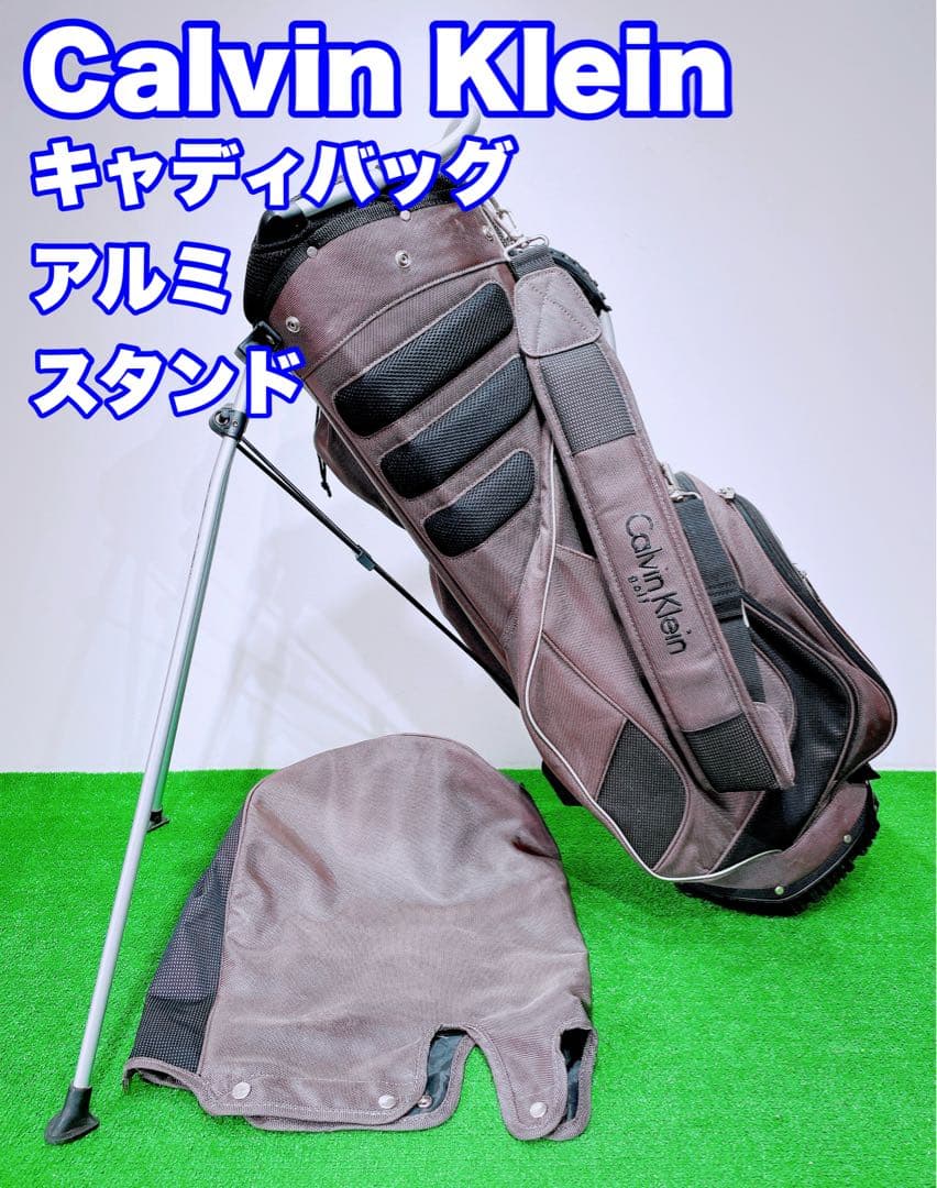 ☆お洒落♪  golf キャディバッグ★カルバンクライン