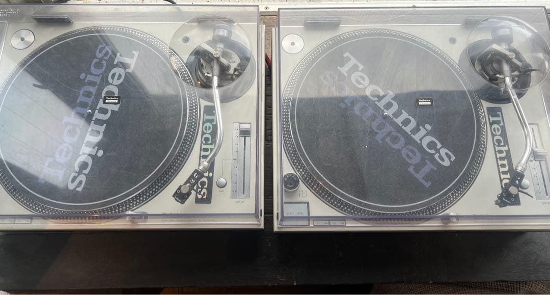 Technics SL-1200 ターンテーブル 2台　レコード50枚セット付