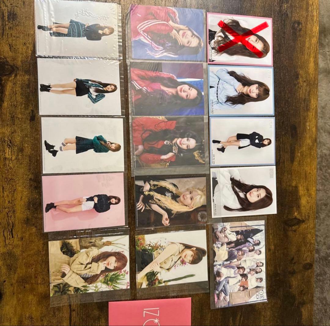 IZ*ONE 写真カードセット まとめ売り