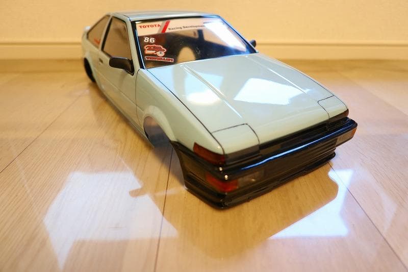 た*ま様 限定価格　ＭＲＣ製AE86 リアルサイズ TAMIYA WRAP UP