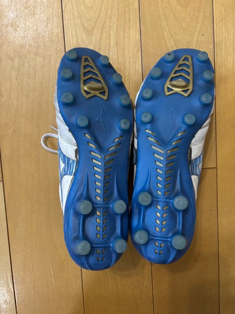 Mizuno モレリアネオ4 シューズキーパー 袋付き 限定色 水色 サッカー