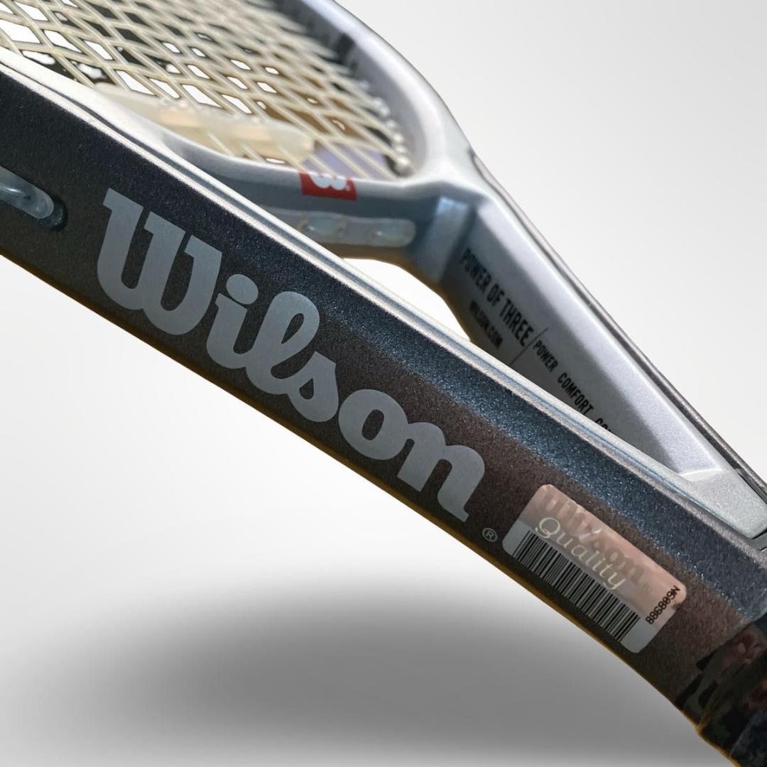 【美品】Wilson TRIAD 3 G1 テニスの王子様 丸井ブン太 デカラケ