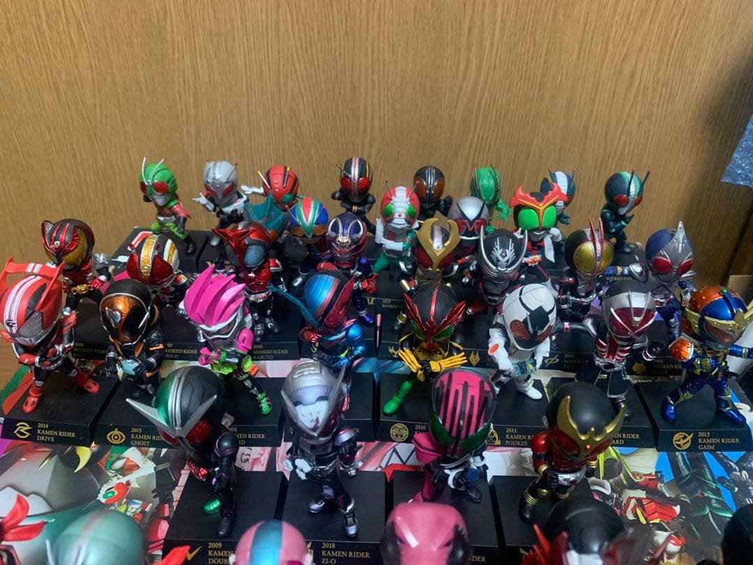 一番くじ仮面ライダー50th デフォルメクス フィギュア39体セット