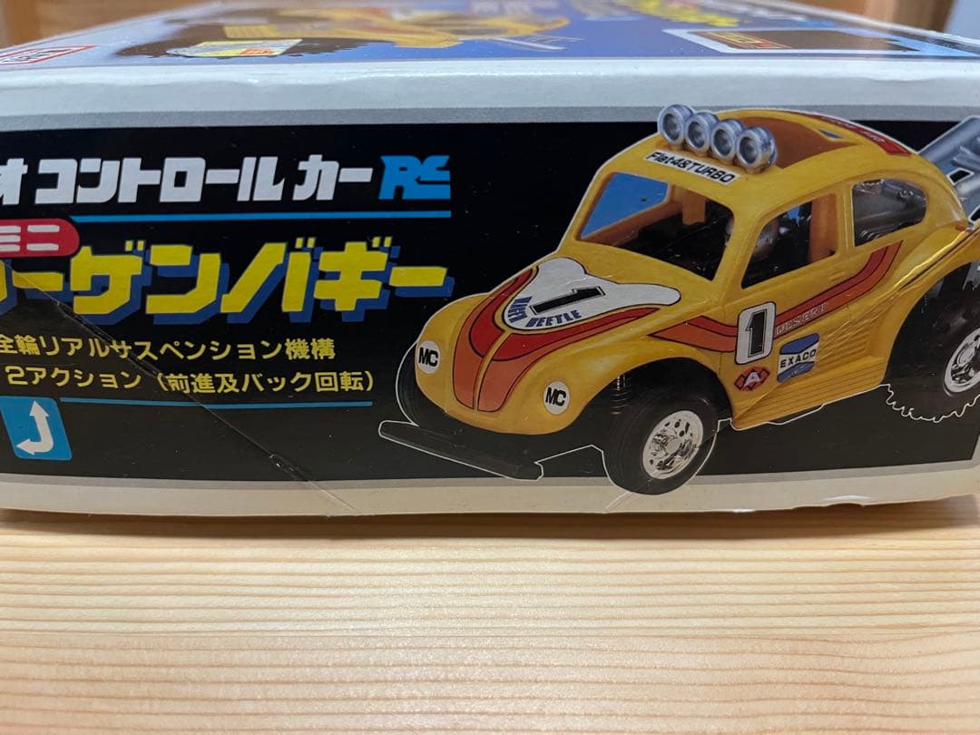 asahi レトロラジコンVW miniBEETLE BUGGY ラジコン稼働品