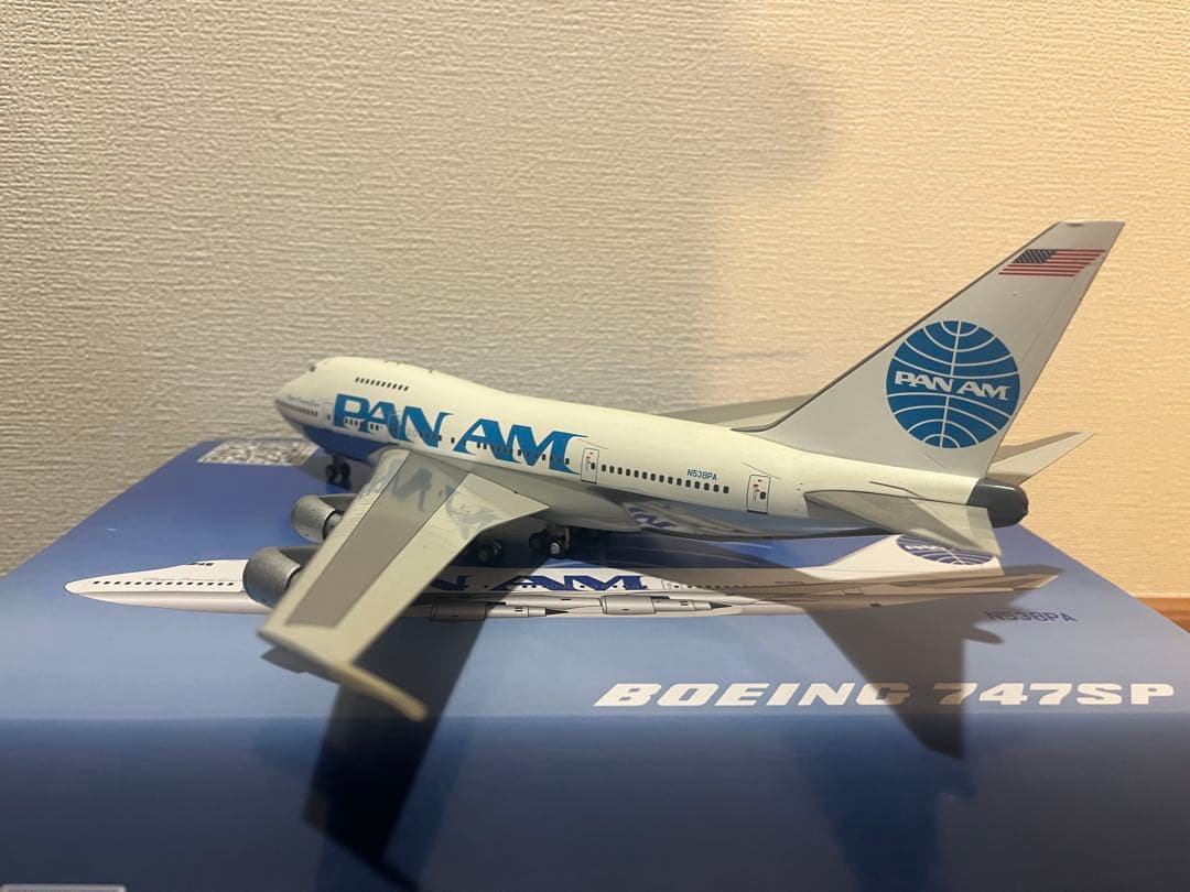 1/200 inflight PAN AM B747SP パンナム