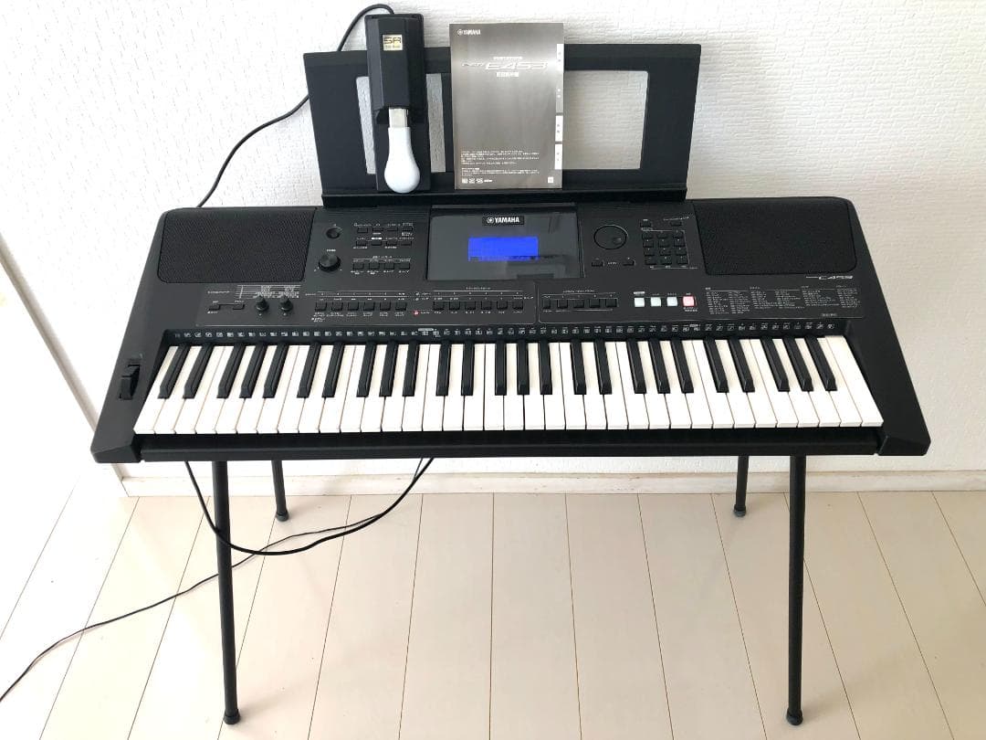 YAMAHA PSR-E453ヤマハ 電子キーボード 61鍵盤 ペダル付