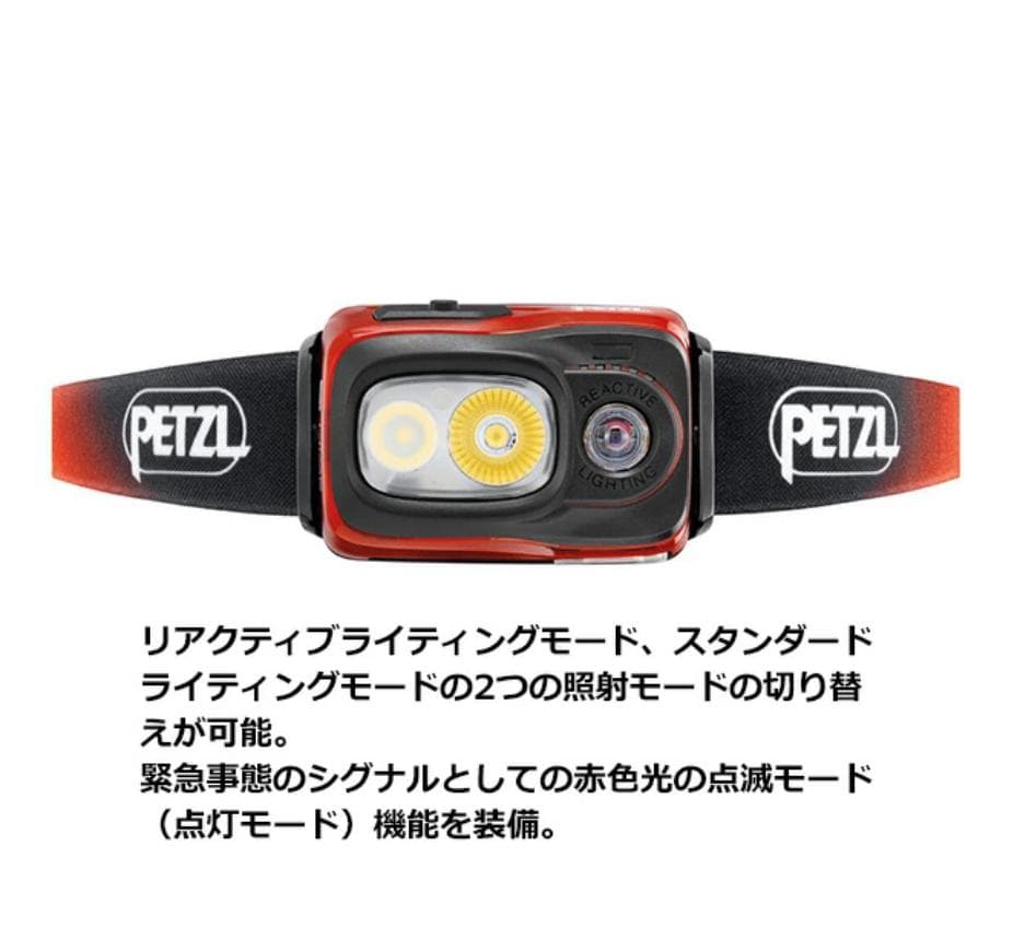 Petzl Swift RL ヘッドランプ