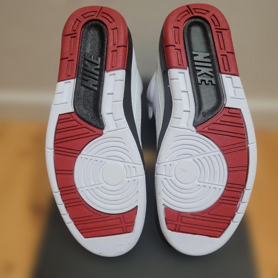 Air Jordan 2 Retro GS　ホワイト/レッド 5Y　23.5cm