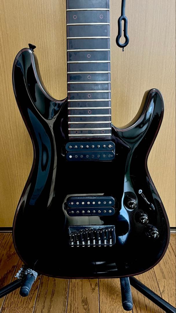 SCHECTER 8弦ギター【コイルタップ仕様】