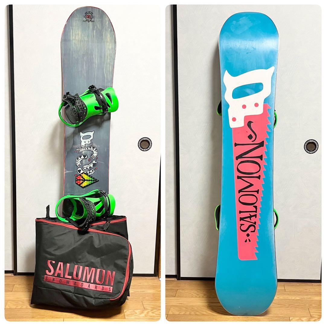 SALOMON Craft +FLUX DSL+ボードケース　３点セット