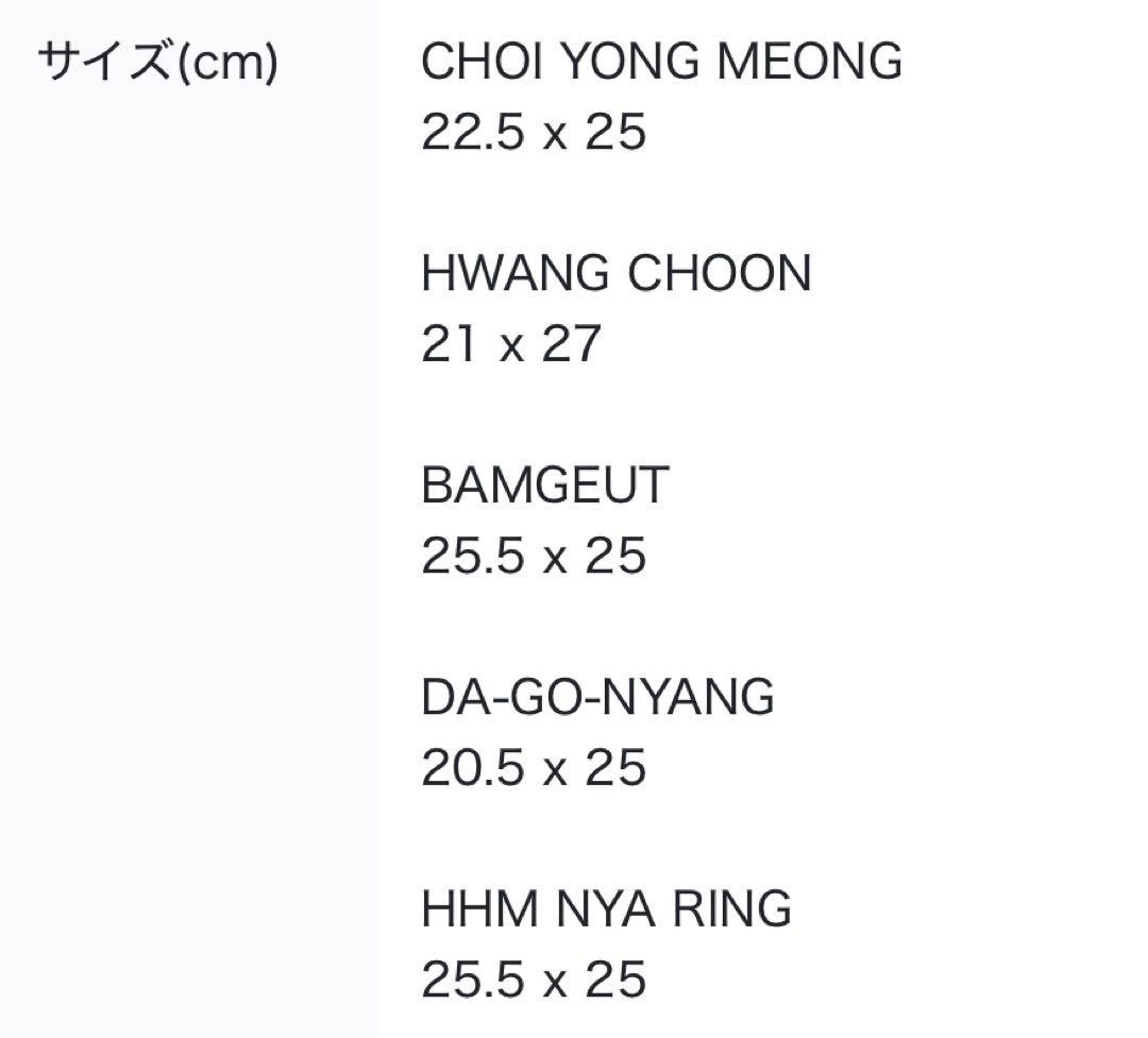 TXT テヒョン クロスバッグ ダゴニャン プルバトゥ PPULBATU