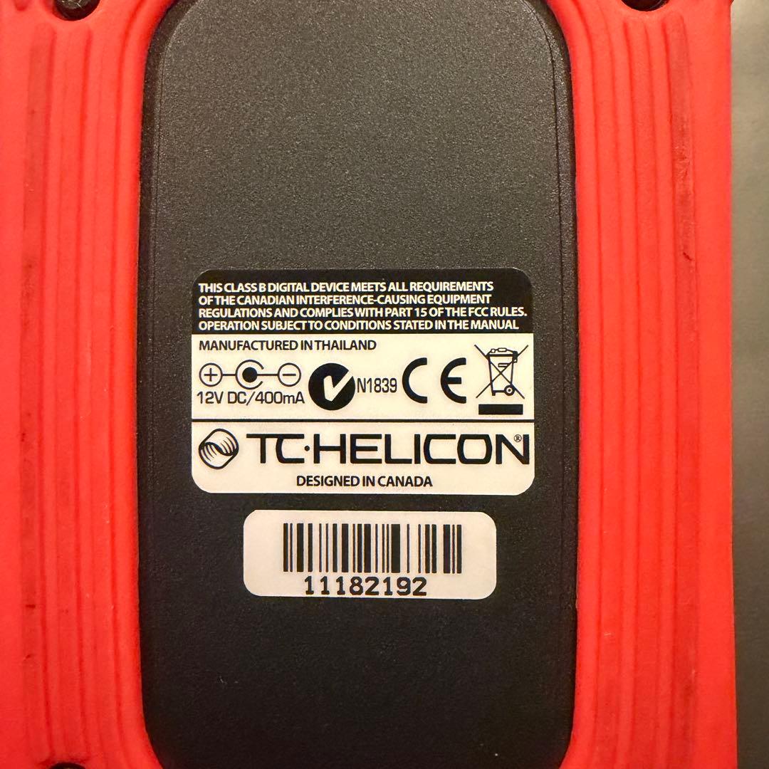 ギター TC HELICON VoiceTone R1
