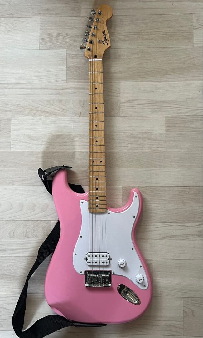 Squier by Fender ピンク エレキギター セット