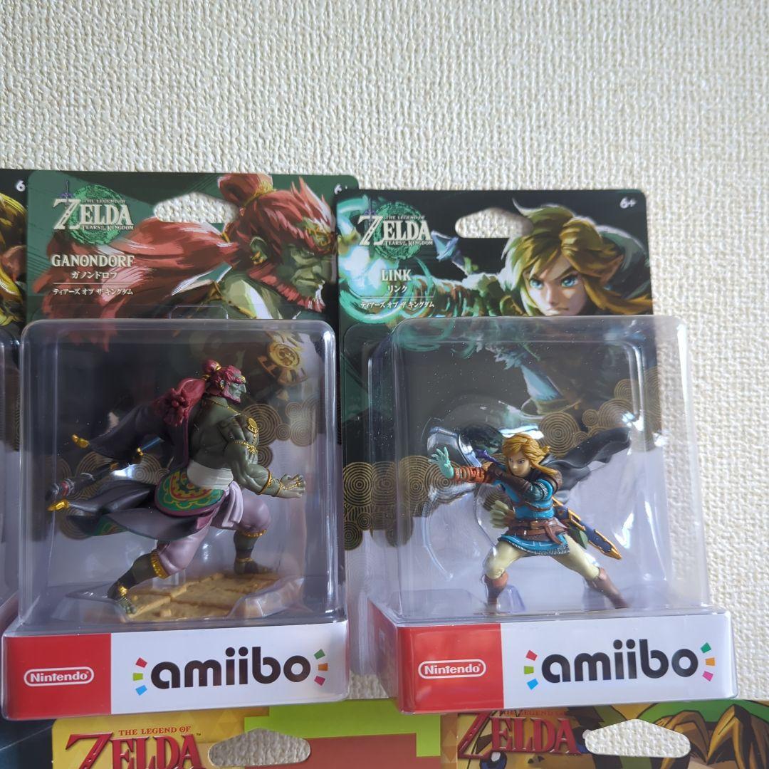 新品未開封☆amiibo 6点セット☆ゼルダの伝説シリーズ☆Nintendo