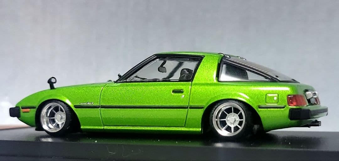 1/43　マツダ　サバンナ　RX-7改　ハヤシストリート　アルミ製　深リム