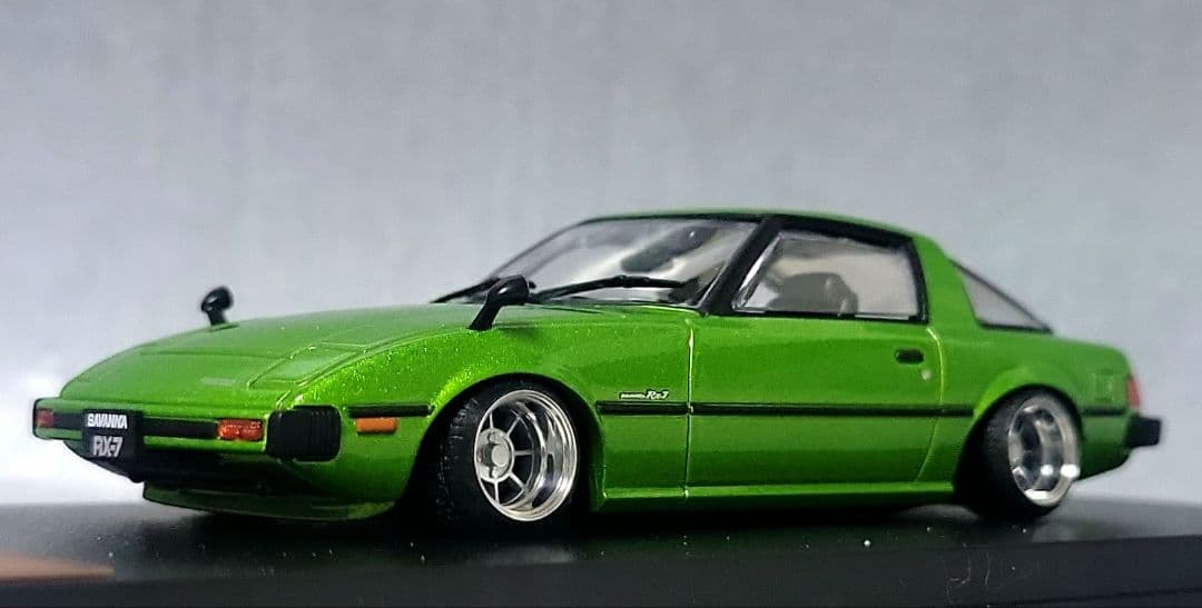 1/43　マツダ　サバンナ　RX-7改　ハヤシストリート　アルミ製　深リム