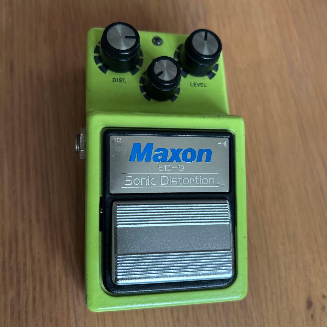 Maxon SD-9 Sonic Distortion エフェクタージャンク扱い