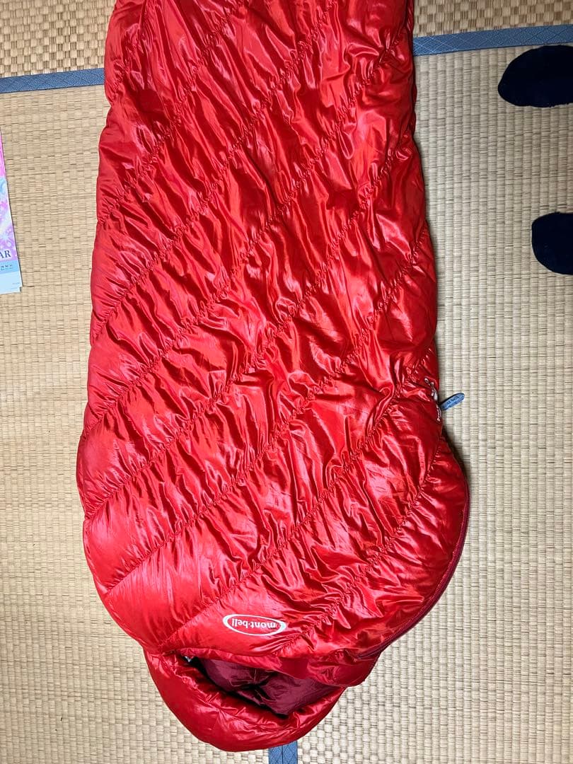 モンベル　シュラフ　ダウンハガー650 #0 美品