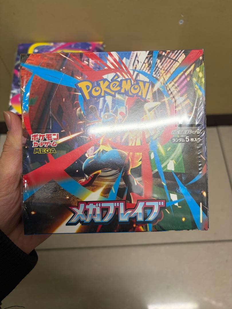ポケモンカード　メガブレイブ　メガシンフォニア　各8BOX シュリンク付き
