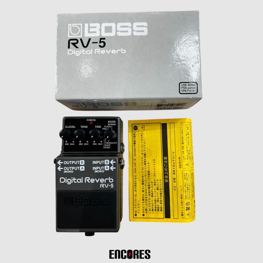 ギター BOSS RV-5 Digital Reverb