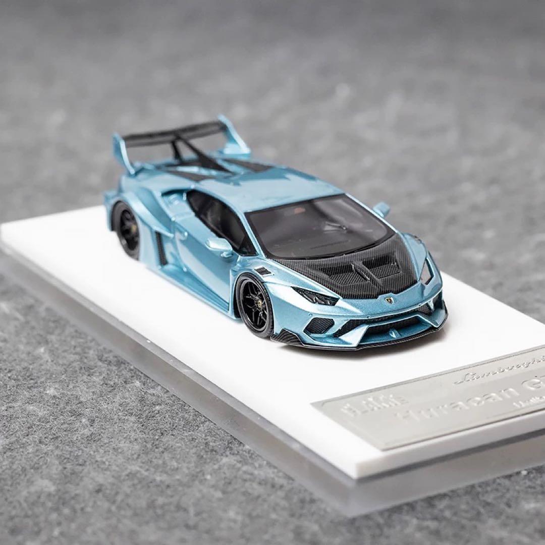 1/64 Flame ランボルギーニ ウラカン GT LP610 アイスブルー