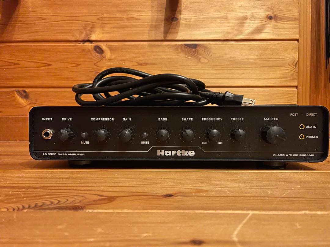 Hartke LH500 ベース用アンプ　ベースアンプヘッド　真空管　ampeg