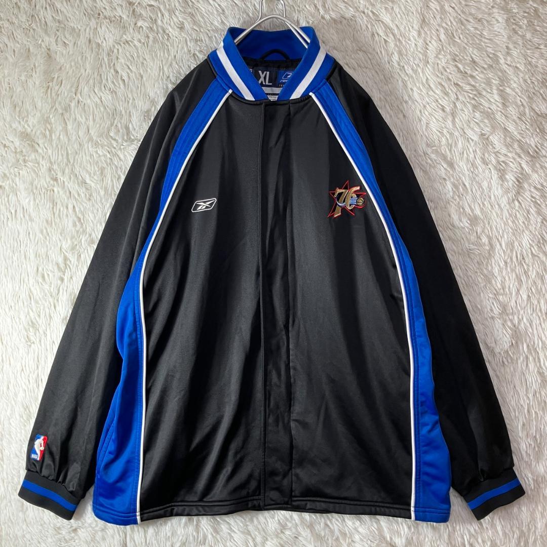 美品 リーボック NBA 76ers シクサーズ ジャージ ジャケット XL