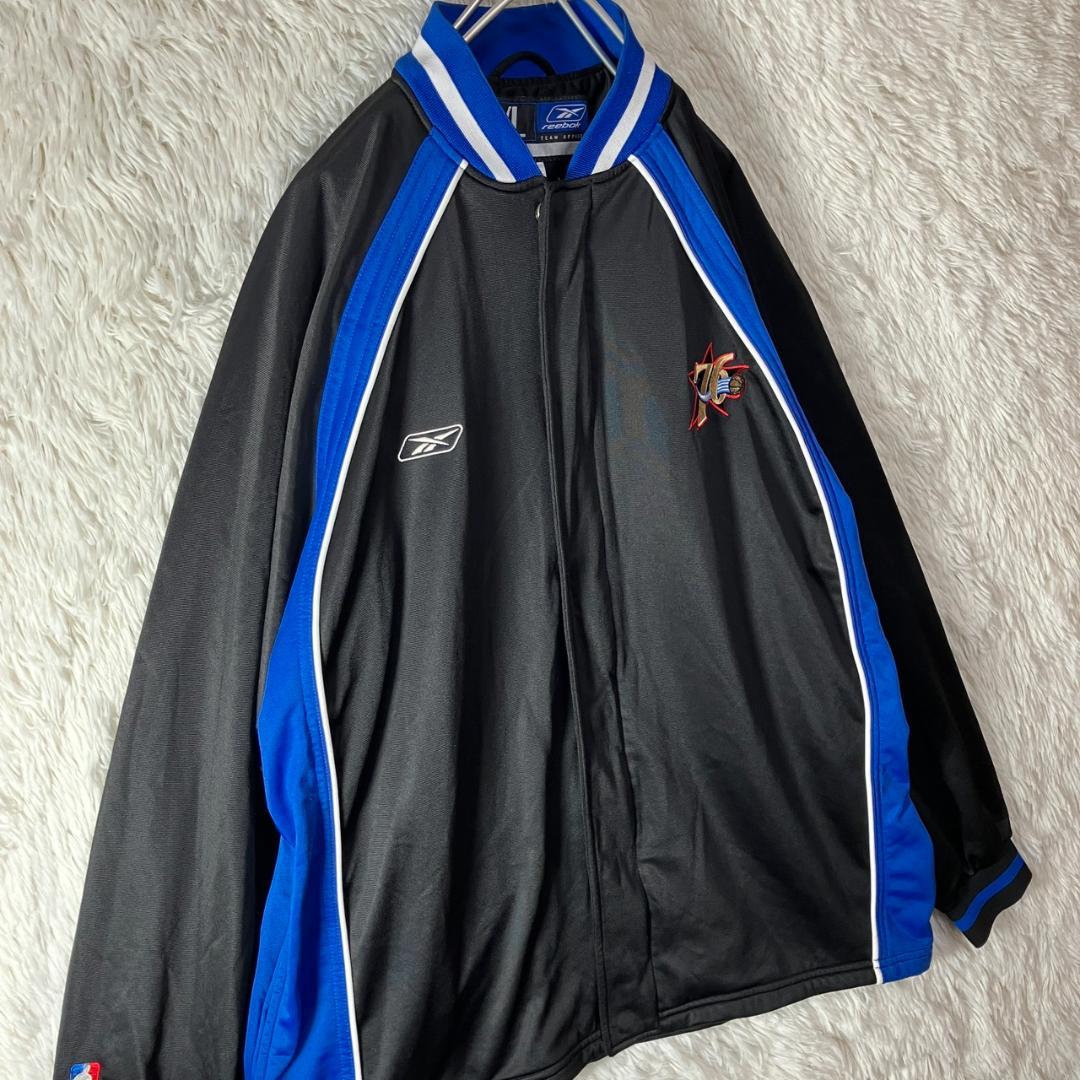 美品 リーボック NBA 76ers シクサーズ ジャージ ジャケット XL