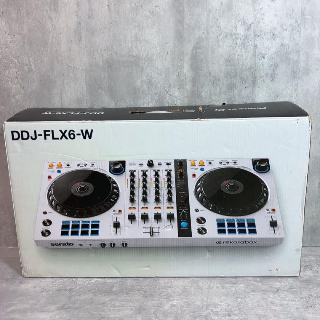 Pioneer DDJ-FLX-6-W パイオニア DJコントローラー　白