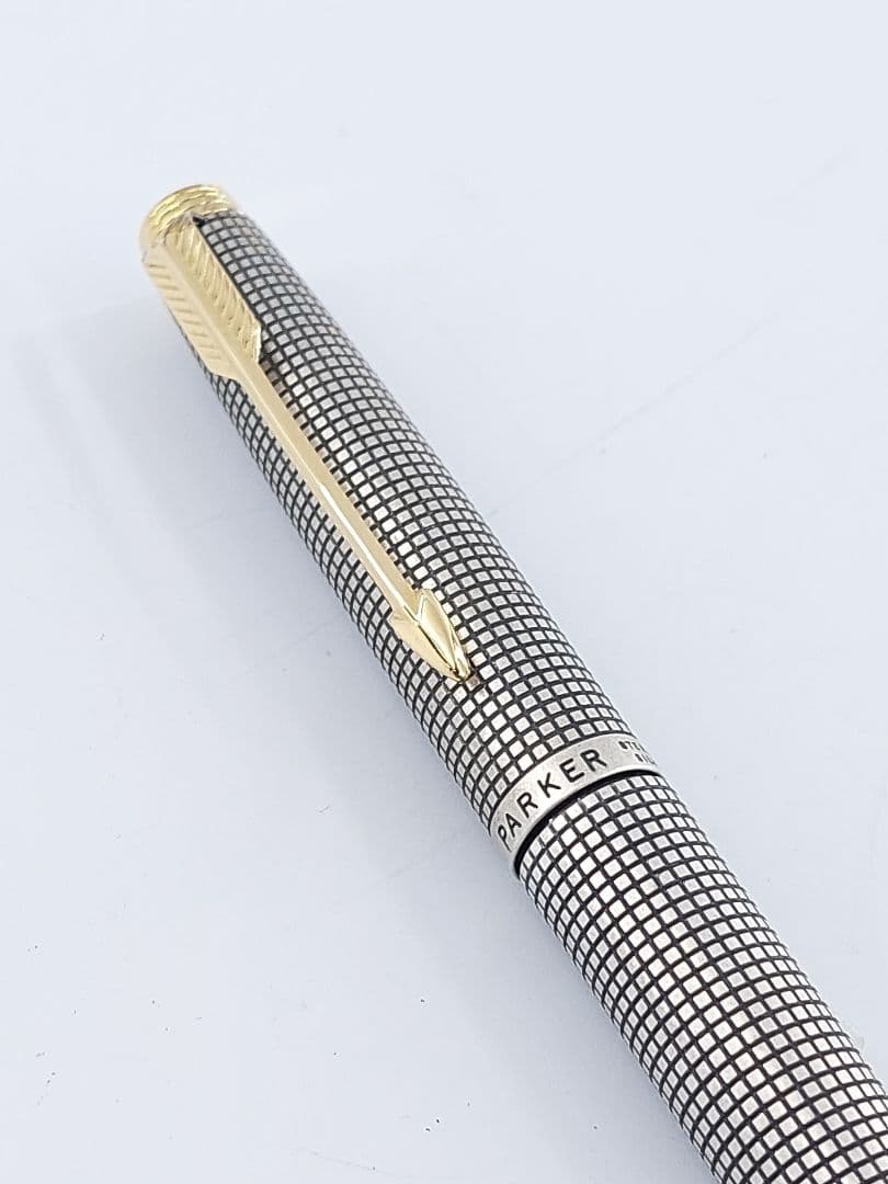 PARKER 75 パーカー 万年筆 スターリングシルバー 14K-585