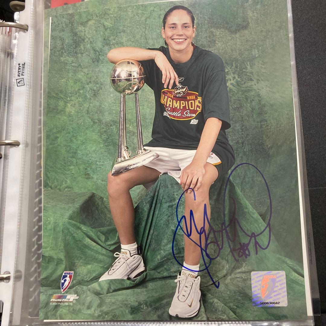 WNBA Sue Bird 2004 Champion サイン入り写真