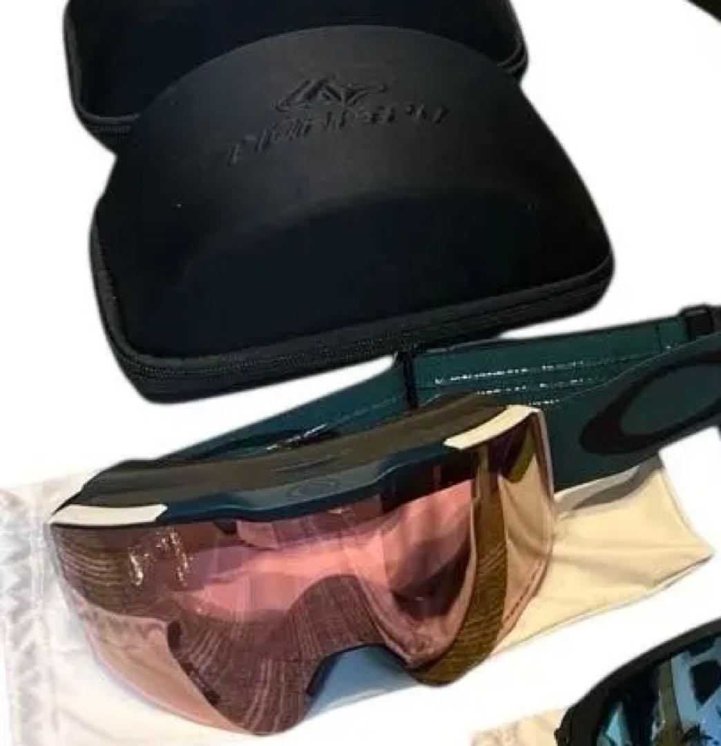 OAKLEY FALL LINE M ゴーグル Prizm Rose ケース付き