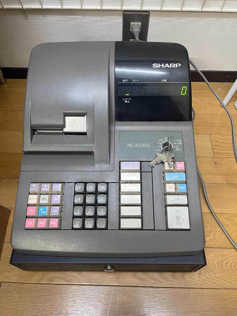 ⭐中古 SHARP XE-A235S レジスタ 事務・店舗用品