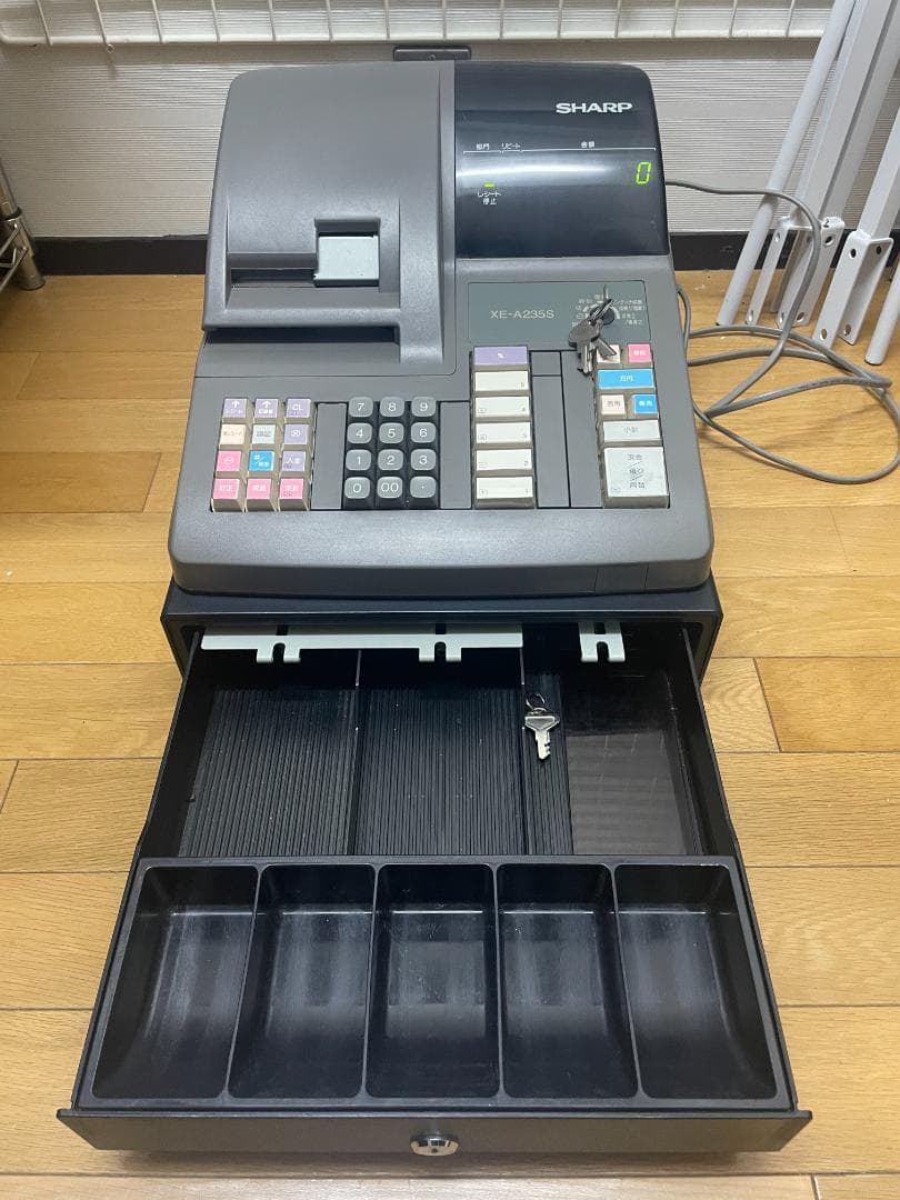 ⭐中古 SHARP XE-A235S レジスタ 事務・店舗用品